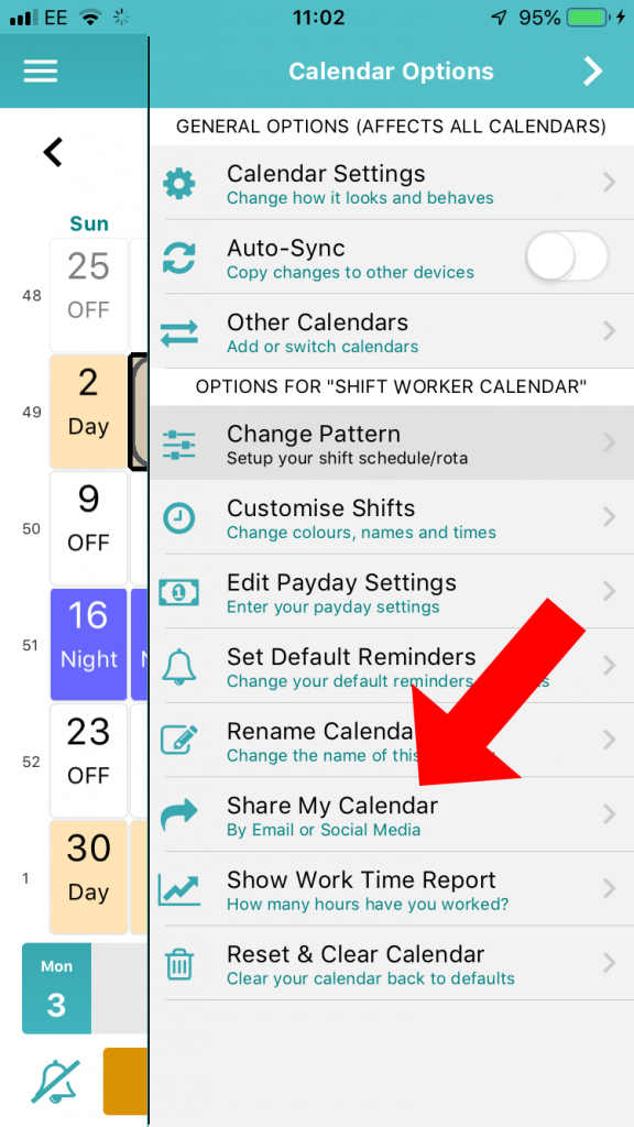 Share Your Shift Calendar with My Shift Planner - MyShiftPlanner