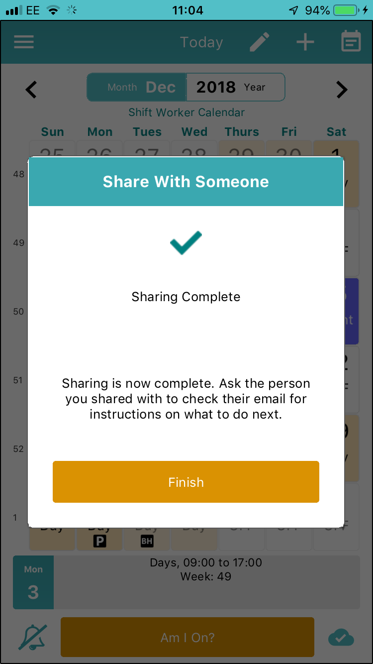 Share Your Shift Calendar with My Shift Planner - MyShiftPlanner