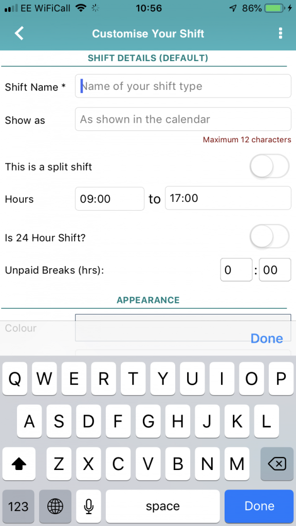 Liven up Your Shift Pattern with Customised Shifts - MyShiftPlanner