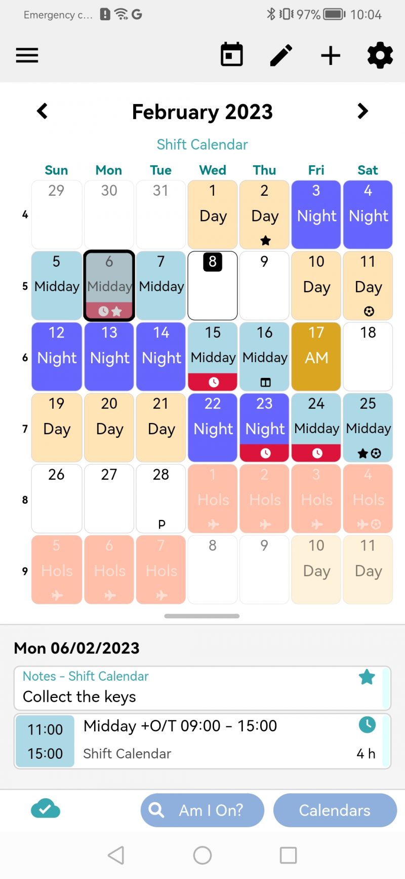 MyShiftPlanner Version 6.0 - All the latest updates - MyShiftPlanner