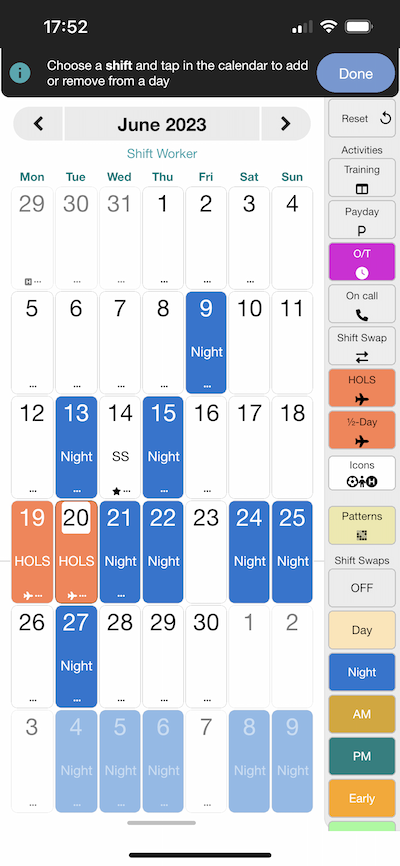 Using MyShiftPlanner v6.1 - MyShiftPlanner