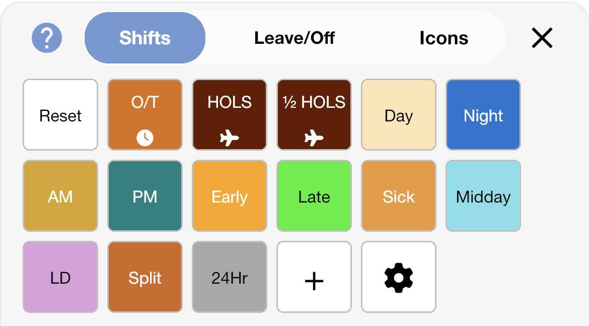 App: Adding Shifts to your calendar - MyShiftPlanner